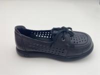 China black breathable hollow lace-up comfortable women's shoes with soft soles for sale