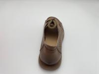 China Lady brown breathable hollow lace-up comfortable women's shoes with soft soles for sale
