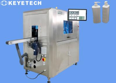 China Plastic Package Shower Gel Inspection Machine For Bottle Lip Body And Bottom for sale