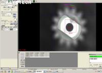 China AI Visual Inspection Machine Automated Gear Metal Part Vision System for sale