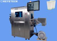 China GMP Workshop AI Visual Cap Inspection System For Disposable Paper Cup for sale