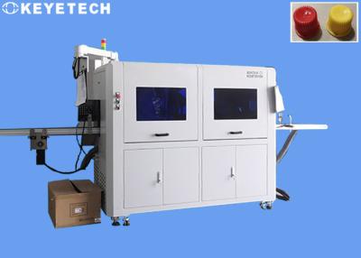 China On Line Bottle Cover Detector Equipment Connected With Auto Cap Feeder for sale