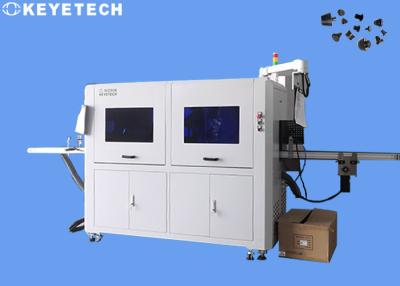 China Plastic Accessories CCD Automatic Visual System With Glass Turntable Inspection for sale