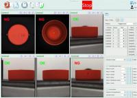 China CSD Water Cap Vision Inspection System with 360 Degree Industrial Camera for sale