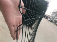 China HUANHANG 3m PVC Coated Welded Garden Fence - Corrosion Resistant Wire Mesh Protection Panel for sale