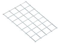 China 1x1 Inch Galvanized Welded Wire Mesh - Hot-Dipped Zinc Coated Steel Panels with 25.4mm Square Holes for sale
