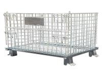 China SGS Stainless Steel Mesh Container 1000x800x840mm with 1200kg Capacity - Warehouse Storage Bins for sale
