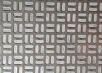 China 1220x2440mm Stainless Steel Perforated Metal Sheet 0.3-12.0mm Thickness Anodized AISI Standard for sale