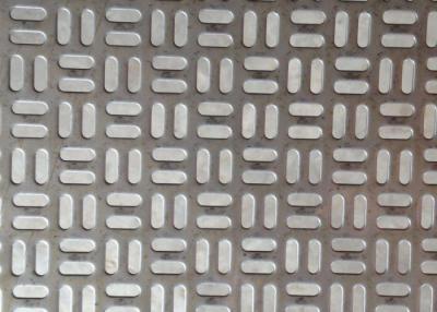 China 1220x2440mm Stainless Steel Perforated Metal Sheet 0.3-12.0mm Thickness Anodized AISI Standard for sale