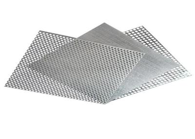 China 316 Micron Stainless Steel Perforated Metal Sheet with 0.5-20mm Round Holes and 0.3-20mm Thickness Options for sale