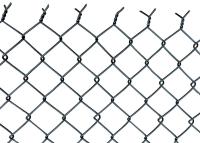 China 40x40mm Chain Link Tennis Court Fencing - Galvanized Security Mesh 0.5-6m Height Range for sale