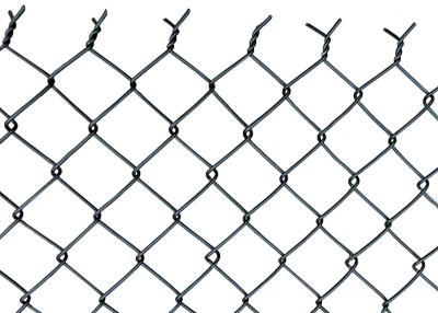 China 40x40mm Chain Link Tennis Court Fencing - Galvanized Security Mesh 0.5-6m Height Range for sale