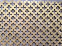 China 1.22x2.44m Stainless Steel Perforated Metal Sheet with 0.3-10mm Thickness Hexagonal Holes for sale