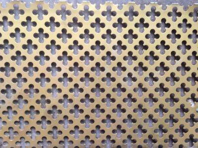 China 1.22x2.44m Stainless Steel Perforated Metal Sheet with 0.3-10mm Thickness Hexagonal Holes for sale