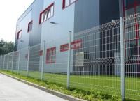 China 1.8M Height 358 Mesh Welded Garden Fence Panel - PVC Coated Security Fencing 2M/3M Length for sale