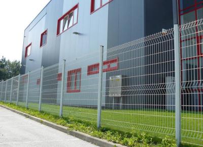 China 1.8M Height 358 Mesh Welded Garden Fence Panel - PVC Coated Security Fencing 2M/3M Length for sale
