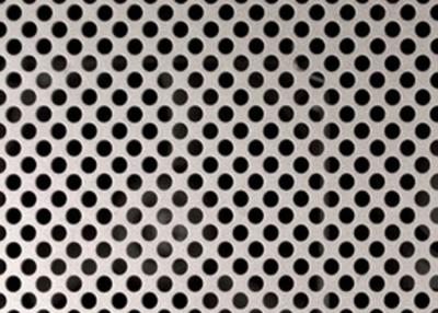 China Stainless Steel 304 316 Perforated Sheet 4x8 2mm Round Hole 16 Gauge Micron for sale