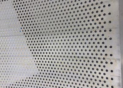 China 304 316 Stainless Steel Perforated Sheet 3mm Round Hole Decorative Punched Metal Mesh for sale