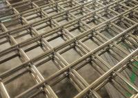 China Weld 50x50mm Hole 4ft Galvanised Steel Mesh Panels Silver for sale