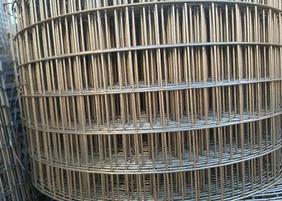 China Ss 304 Galvanized Steel Mesh Panels Silver 3cm Square Hole for sale