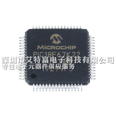 China High Performance MCU Chips / Enhanced Processor IC PIC18F67K22 Low Power for sale