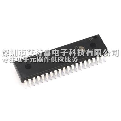 China Low Power MCU Chips AT89S51-24PU 4kB Flash 128B RAM 33MHz 4.0V - 5.5V for sale