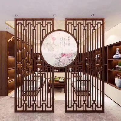 China Chinese Style Stainless Steel Room Divider 1000×2000mm with 5-Year Warranty - Customizable Metal Privacy Panels for sale