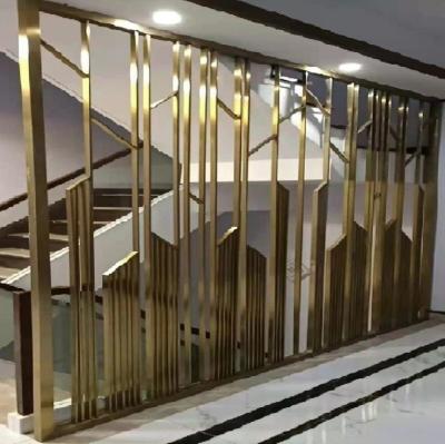 China Custom Laser Cut Metal Room Divider 1000x2000mm Stainless Steel Partition with 5-Year Warranty for sale
