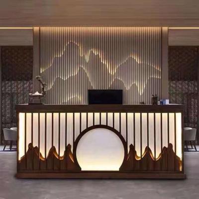 China 3D Metal Room Divider 1000x2000mm Mountain Pattern with LED Lighting - Stainless Steel Custom Design for sale