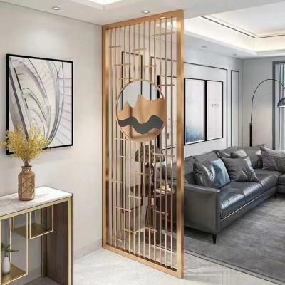 China Stainless Steel Metal Room Divider 1000x2000mm with 1-2mm Thickness - Custom Colors & Sizes Available for sale