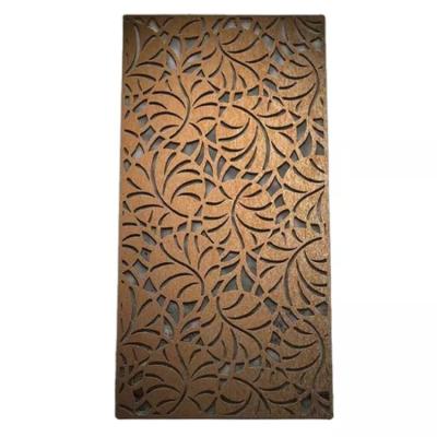 China Laser Cut Aluminum Garden Fence Panel 1000x2000mm with Tree Pattern - UV Resistant Fluorocarbon Finish for sale