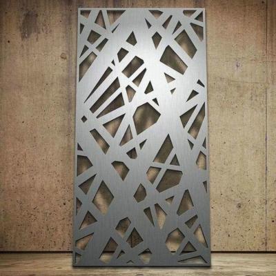 China Silver Vertical Aluminium Fence Panel 1000x2000mm for Garden Decoration with Custom Colors and Modern Design for sale