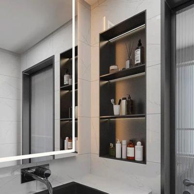 China Stainless Steel 201/304 Wall Shower Niche 300×500mm Waterproof Bathroom Storage for sale