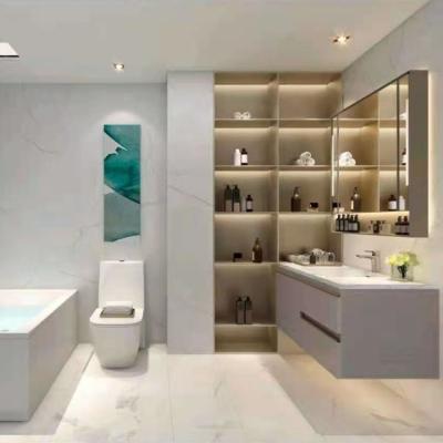 China Custom 304 Stainless Steel Shower Niche 300x500mm with Golden Finish - Waterproof Bathroom Storage for sale