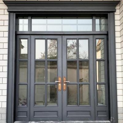 China Galvanized Steel Decorative Entry Door 2000x2500mm Custom Size with Anti-Corrosion Finish for sale