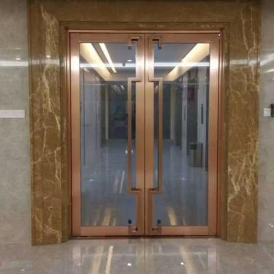 China Waterproof Stainless Steel Decorative Entry Door 2000×2500mm with Hardware and Custom Lock Options for sale