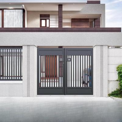 China Rust Resistant Galvanized Metal Decorative Gate - 1000×2000mm & 2000×2500mm Aluminum Ornamental Garden Fence for sale