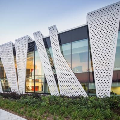 China Customizable Aluminum Rustproof Curtain Wall 1000×1000mm with Fluorocarbon Coating for Building Facades for sale