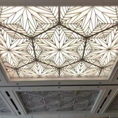 China Custom Aluminum Curtain Wall Panels 1000×1000mm for Mall Interior Decoration with Sound Insulation for sale