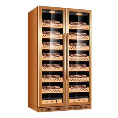 China Custom Stainless Steel Wine Cabinet 1000×2500mm with Tempered Glass - Modern Bar Storage Display for sale
