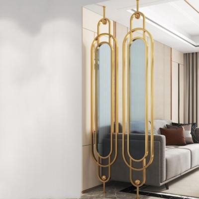 China Stained Glass Metal Room Divider Screen 1000x2000mm with Stainless Steel 201/304 Construction and 5-Year Warranty for sale