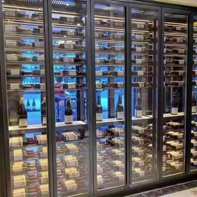 China 304 Stainless Steel Wine Cooler 1000×2500mm with Temperature and Humidity Control for Commercial Use for sale