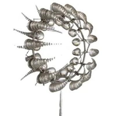 China Rotatable Wind Powered Kinetic Sculpture Stainless Steel Art 1000-6000mm for sale