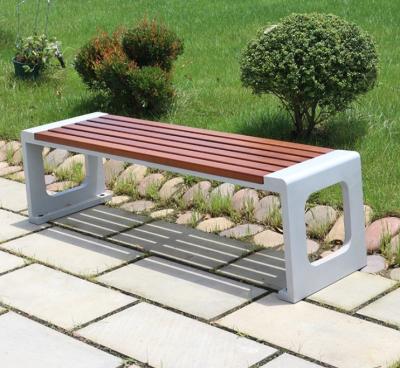 China Stainless Steel Outdoor Metal Bench with Table for Parks Gardens 2-Seat for sale