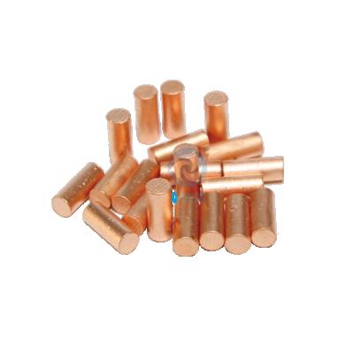 China Cu Evaporation Materials High Conductivity Copper Ingots Pellets Chunks for sale