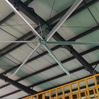 China CCC CE ISO Hvls Industrial Ceiling Fan With Aluminum Magnesium Alloy Blade for sale