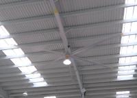 China Aluminum Magnesium Alloy Blade Hvls Ceiling Fan For 1.5kw Brushless Permanent Magnet AC for sale