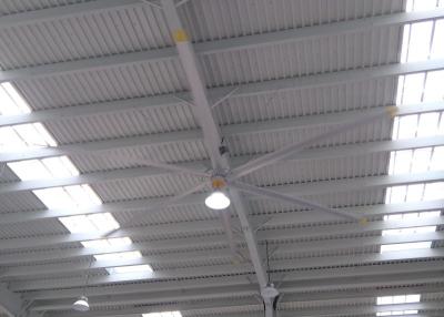 China Aluminum Magnesium Alloy Blade Hvls Ceiling Fan For 1.5kw Brushless Permanent Magnet AC for sale