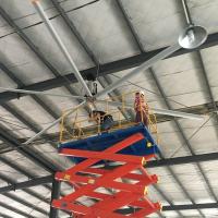 China Factory Ventilation pmsm Giant Industrial Ceiling Fans for sale