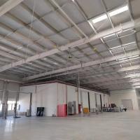 China 5 Blade Pmsm Motor Hvls Industrial Ceiling Fan In New Energy Automobile Byd Factory for sale